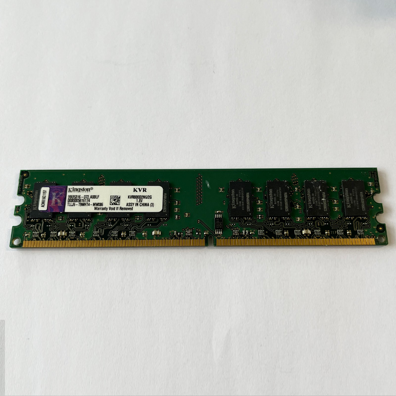 Kingston 2GB PC2 – 6400 CL6 240 – Pin DIMM - KVR800D2N6/2G Refurbished ...